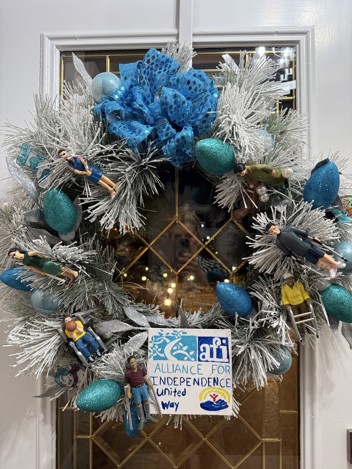 Partner Agency Holiday Wreath Decorating Contest