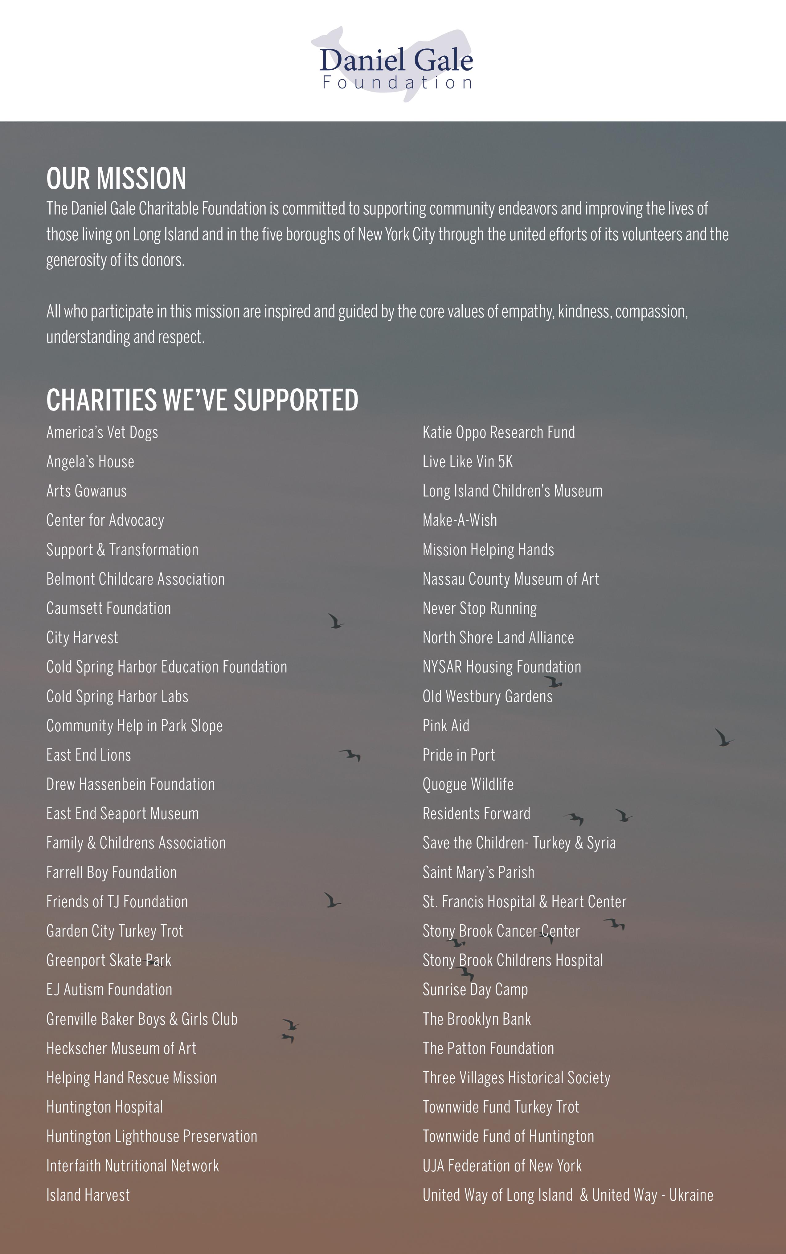 2nd Annual Daniel Gale Foundation Golf, Tennis & Pickleball Outing