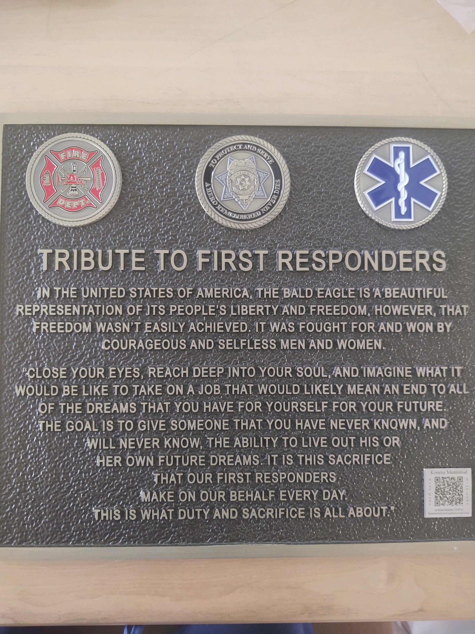 First Responder Tribute Fundraiser
