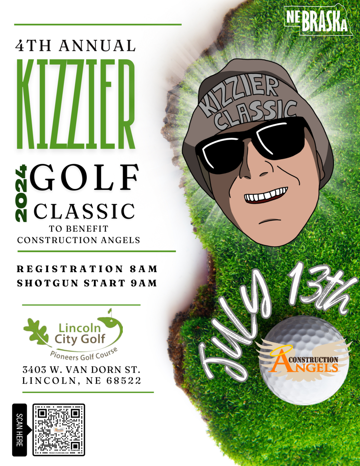 4th Annual Kizzier Golf Classic to Benefit Construction Angels