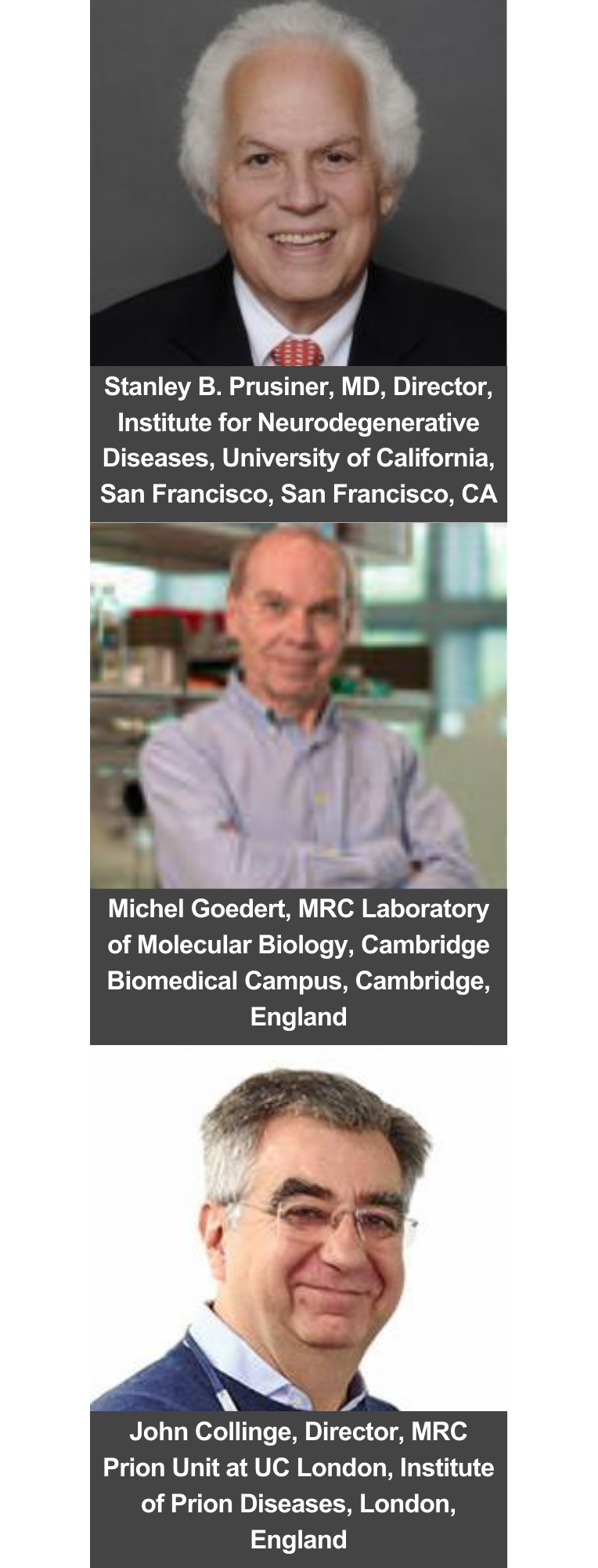 Conference: Mechanisms of Neurodegeneration in Human Prion Diseases and ...